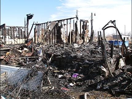 Boy Killed In Sperry Fire