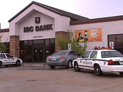 Tulsa IBC Bank Robbed