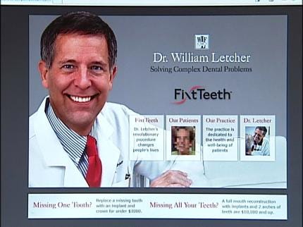 Woman Says She Suffers After Dr. William Letcher's Dental Care