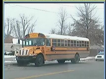 Tulsa School Bus And SUV Collide