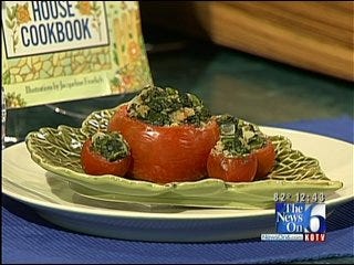 Tomatoes Rockefeller