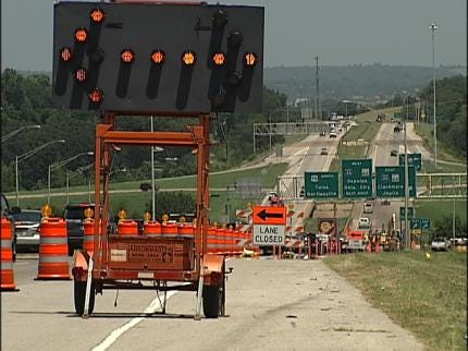 Construction Begins On Highway 75 Interchange In Tulsa