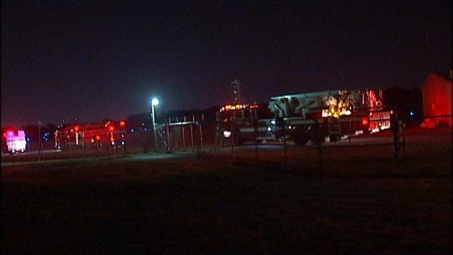 Jones Riverside Airport Hangar Explodes In Flames Early Thursday