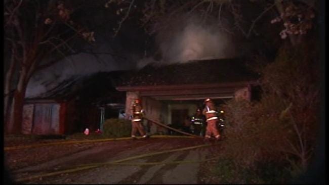 Man Arrested In Connection With Meth Lab Fire At Tulsa Home