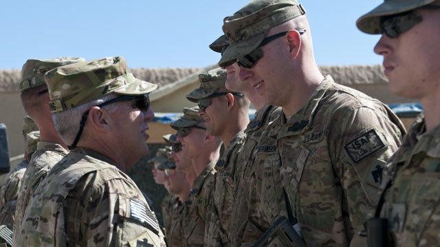 Oklahoma's Top National Guard Soldier Visits Afghanistan Oklahoma's Top National Guard Soldier Visits Afghanistan