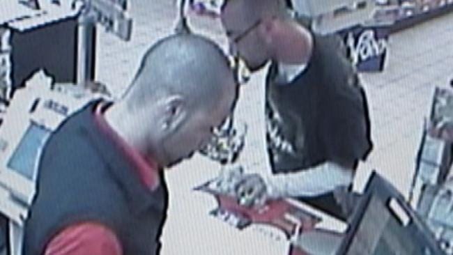 Surveillance Video Shows Kum & Go Armed Robbery Suspect Surveillance Video Shows Kum & Go Armed Robbery Suspect