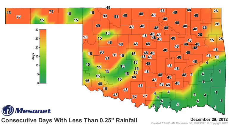 Cold and Wet Monday.