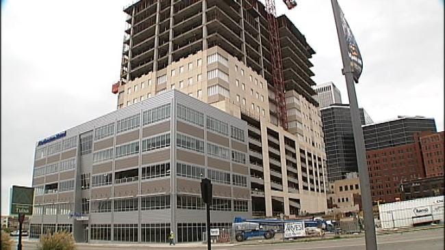 Construction Crews Celebrate Milestone At One Place Tower