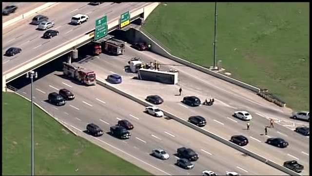 BA Expressway Reopened At 169 After Messy Dump Truck Crash