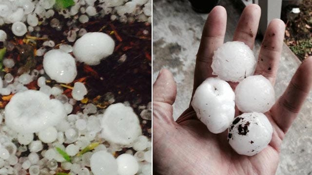 Hail Damage Reported East Of Tulsa; Tornado Watches, Flash Flood In Effect