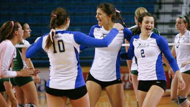 Tulsa Volleyball Wins Season Opener