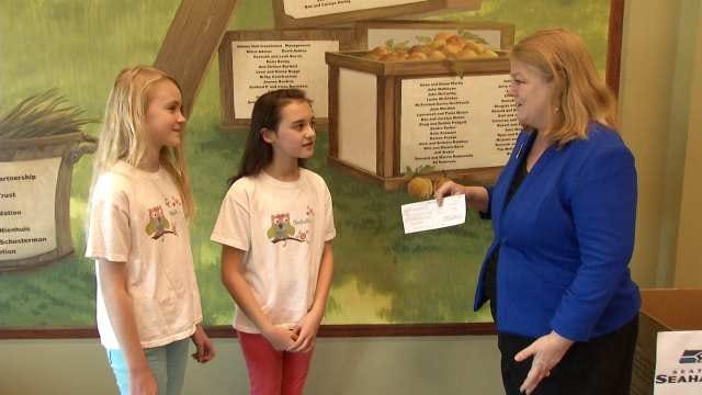 Two Tulsa Students Donate Profits To Food Bank