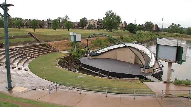 Floating Away, Tulsa's Floating Stage Being Sold Or Demolished
