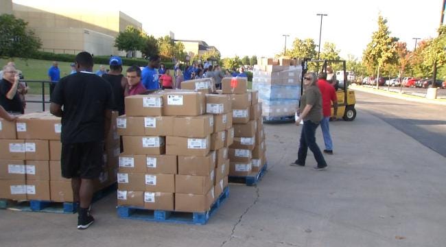 Tyson Foods Donates Over 30,000 Pounds Of Food To Tulsa Food Bank