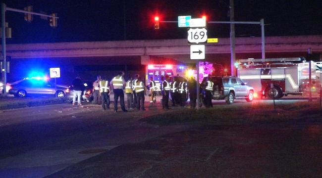 Tulsa Police Victims Tackle Drunk Driver After Crash