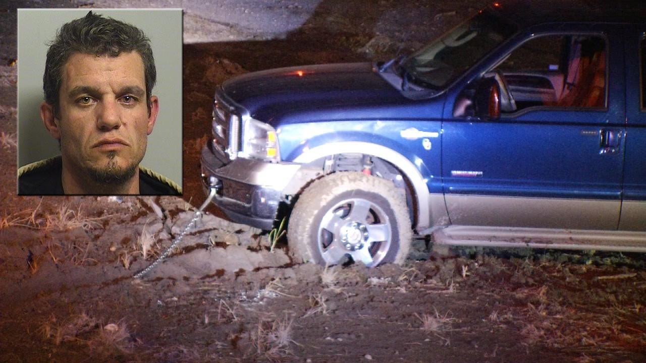 Police Chase Stolen Truck Down I 244 Arrest Driver