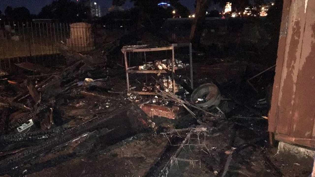 Hundreds Of American Flags Destroyed In Tulsa Fire