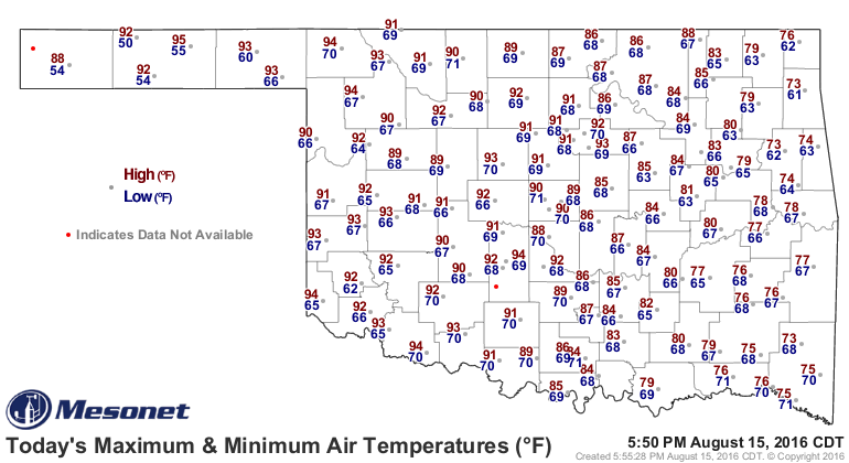 Mild for August, Rain Chances Return Later in the Week.