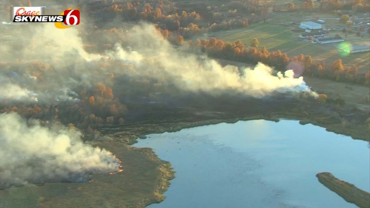 Cause Determined In Sand Springs House Fire; Sperry Fire Undetermined