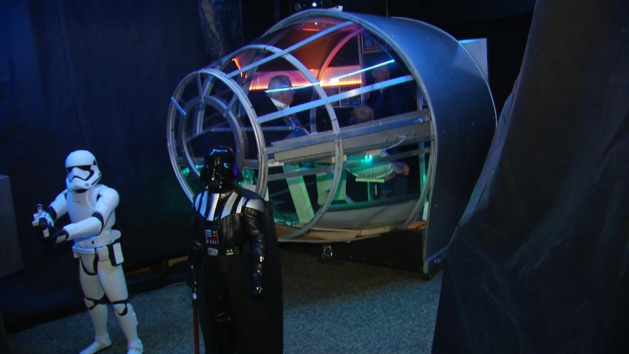 Oklahoma Kid Gets Own Star Wars 'Ship' Thanks To Family DIY Project