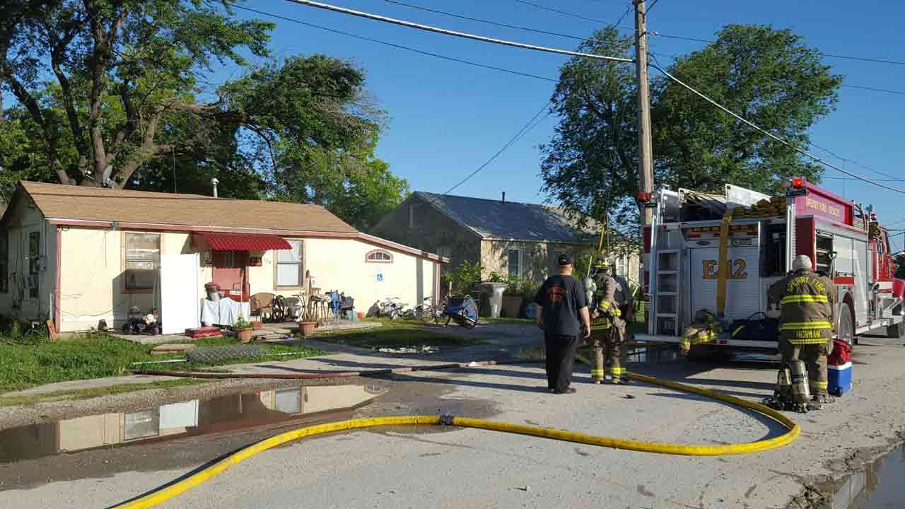Sperry House Fire Blamed On Hot Water Tank