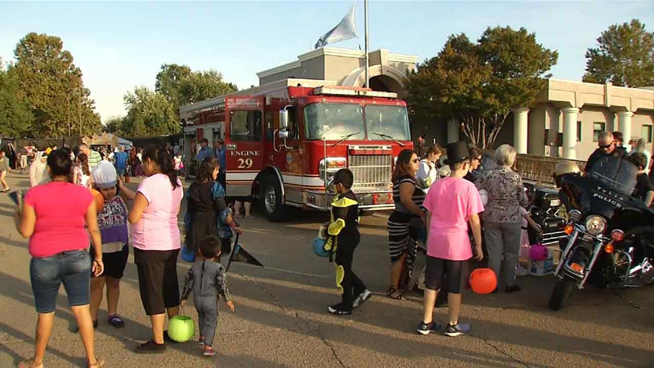 TPD's 'Haunted Precinct' Provides Safe Trick-Or-Treating For Kids