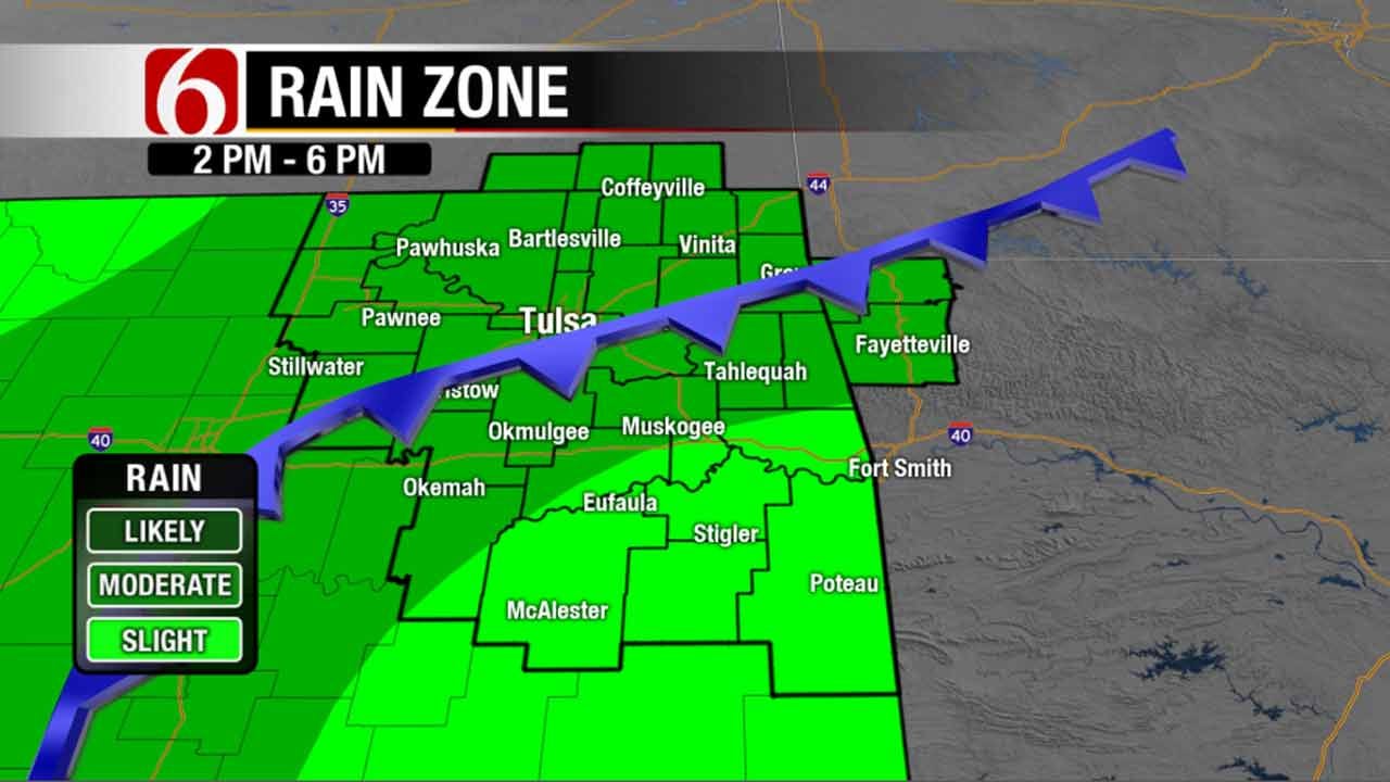Widespread Rain Expected In Green Country