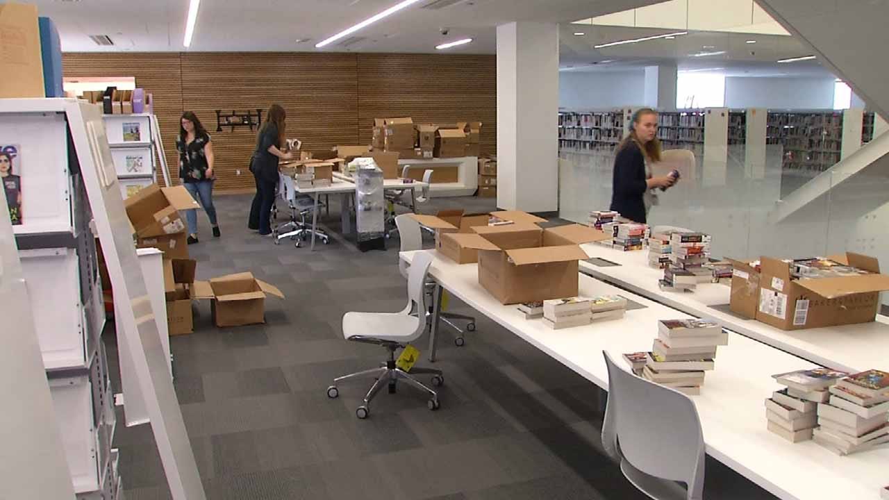 Renovated Tulsa Library Testing Out New Space