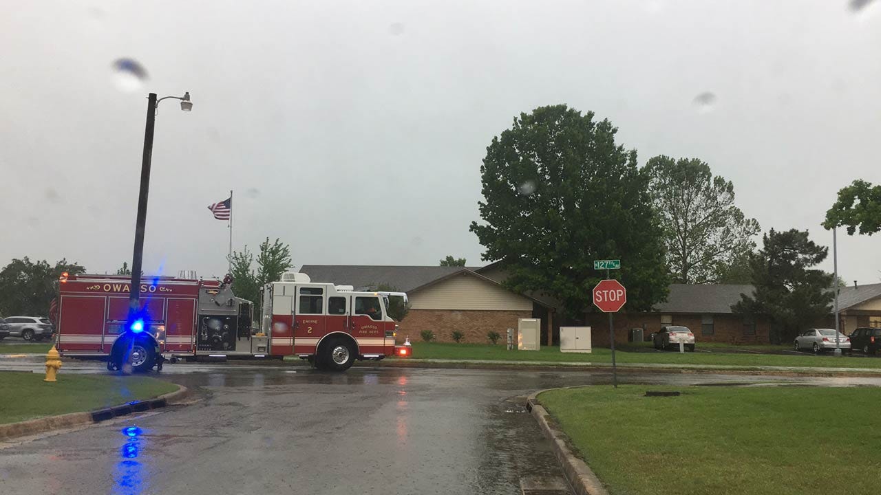 Lightning Strike Damages Gas Line At Owasso Building