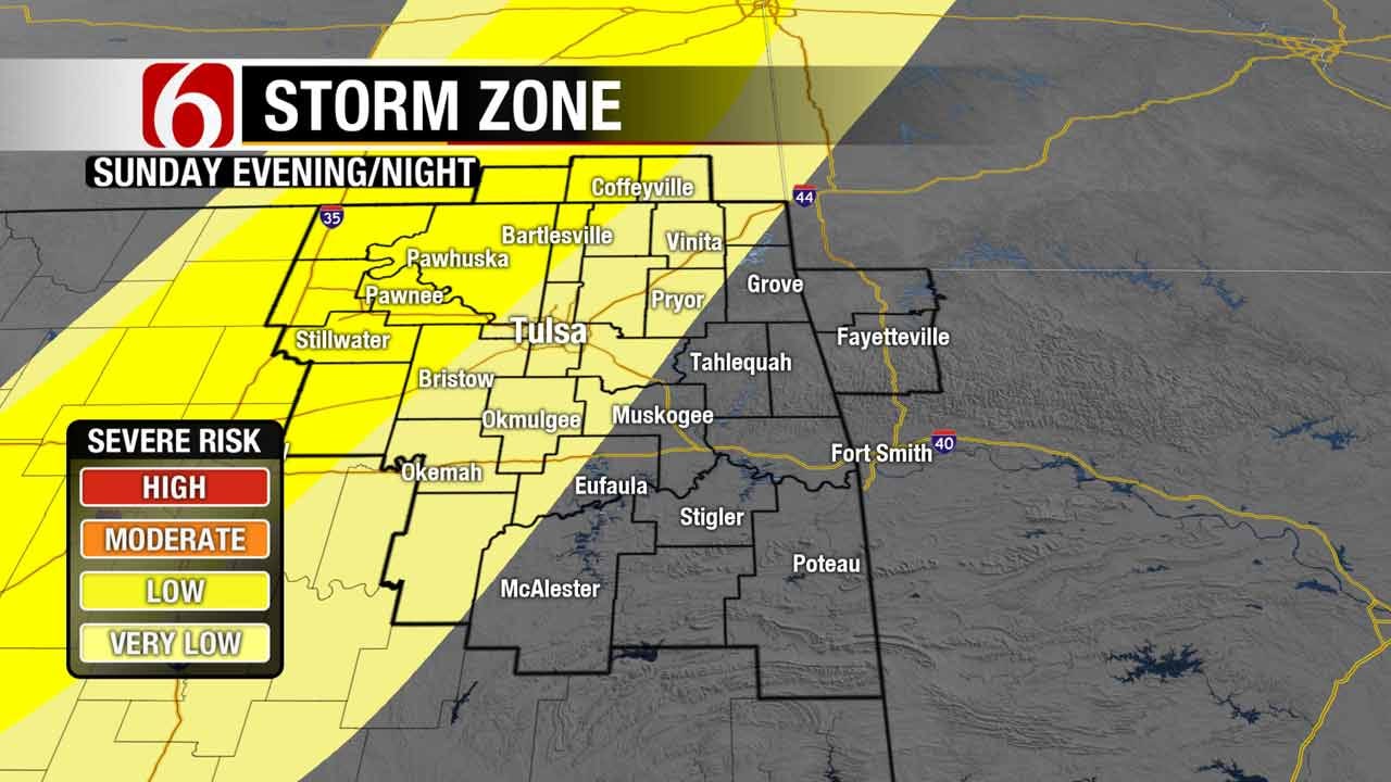 Warm, Sunny And Windy Conditions With Storm Chances Late