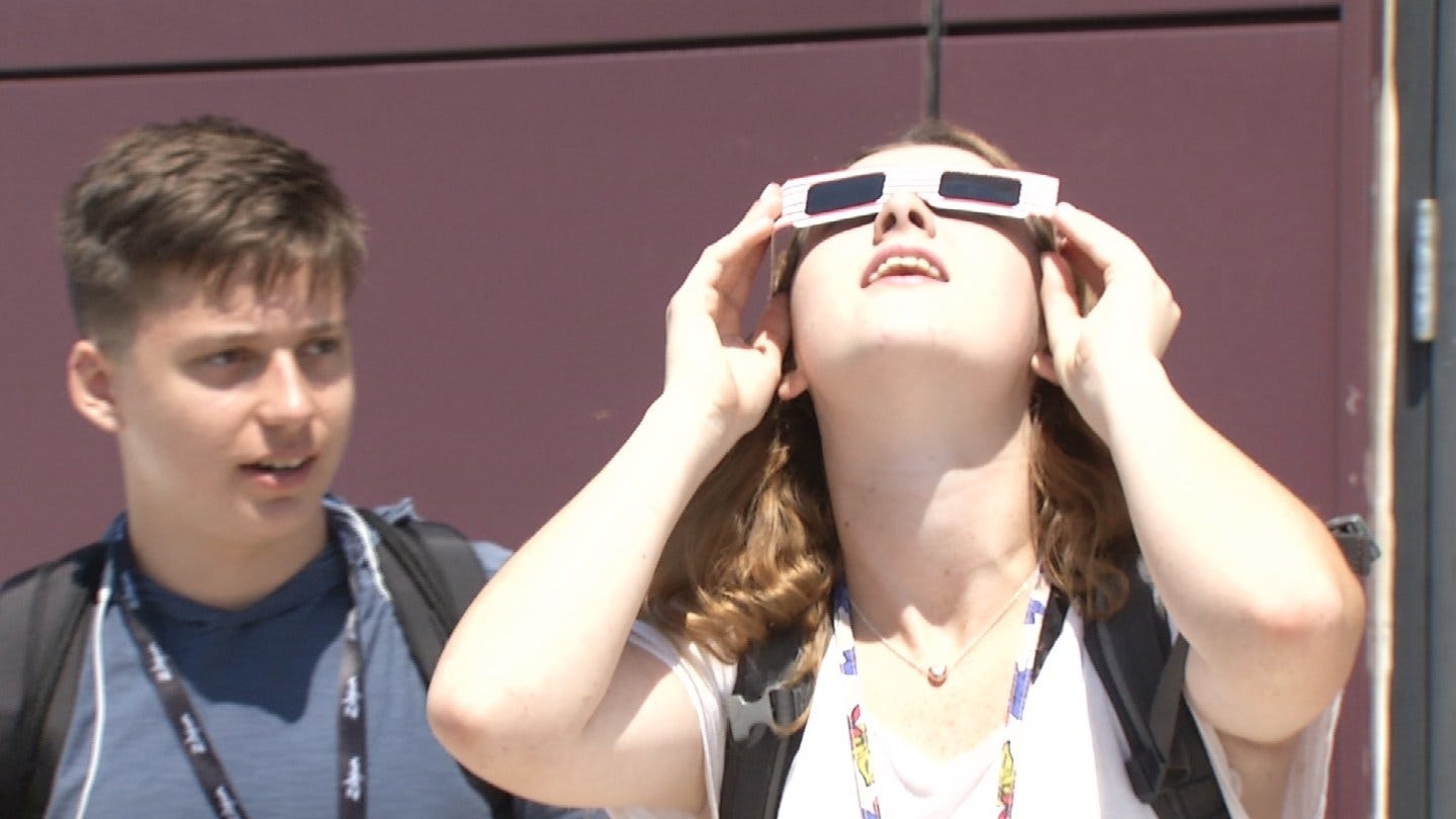 Jenks Students Get Unique View Of Total Solar Eclipse