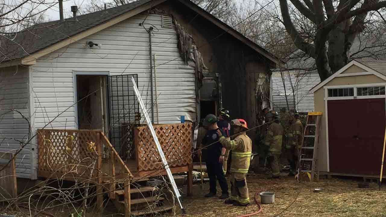 Tulsa Firefighters Respond To House Fire