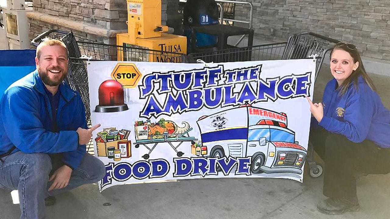 OTEMS 'Stuffs The Ambulance' With Food, Toys For Holidays