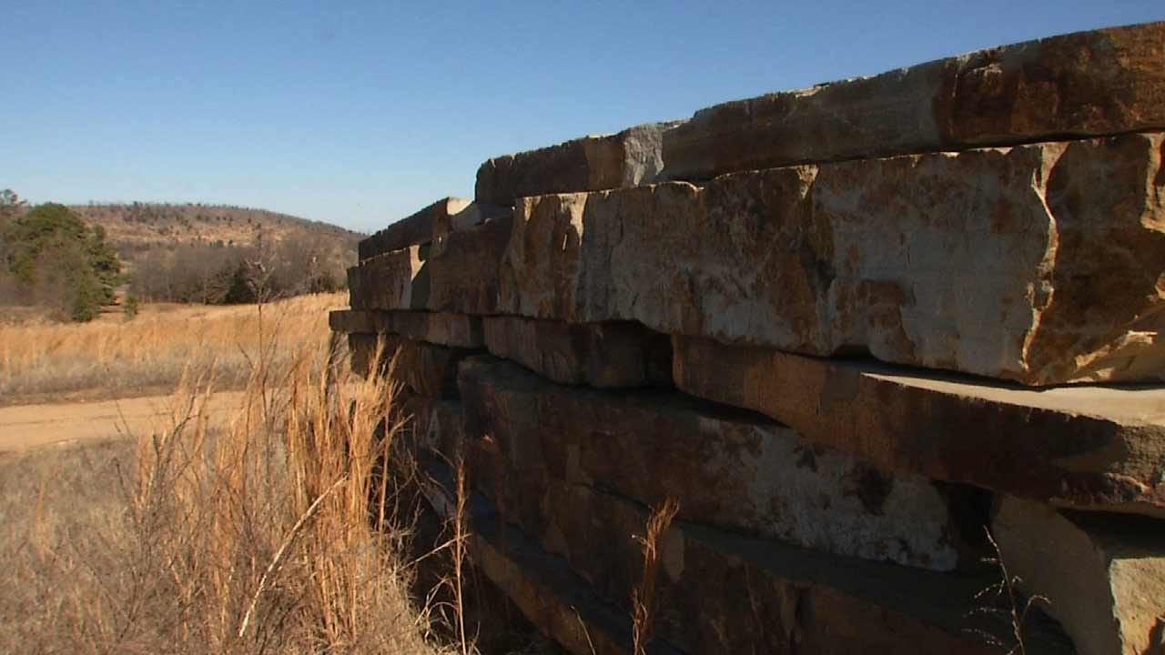 Native Stonework Making Tulsa’s Gathering Place Distinctly Oklahoman