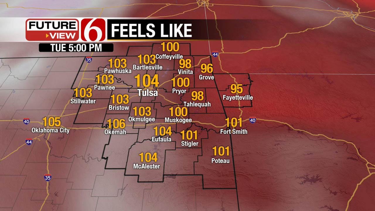 Heat Wave Continues To Build Across Oklahoma