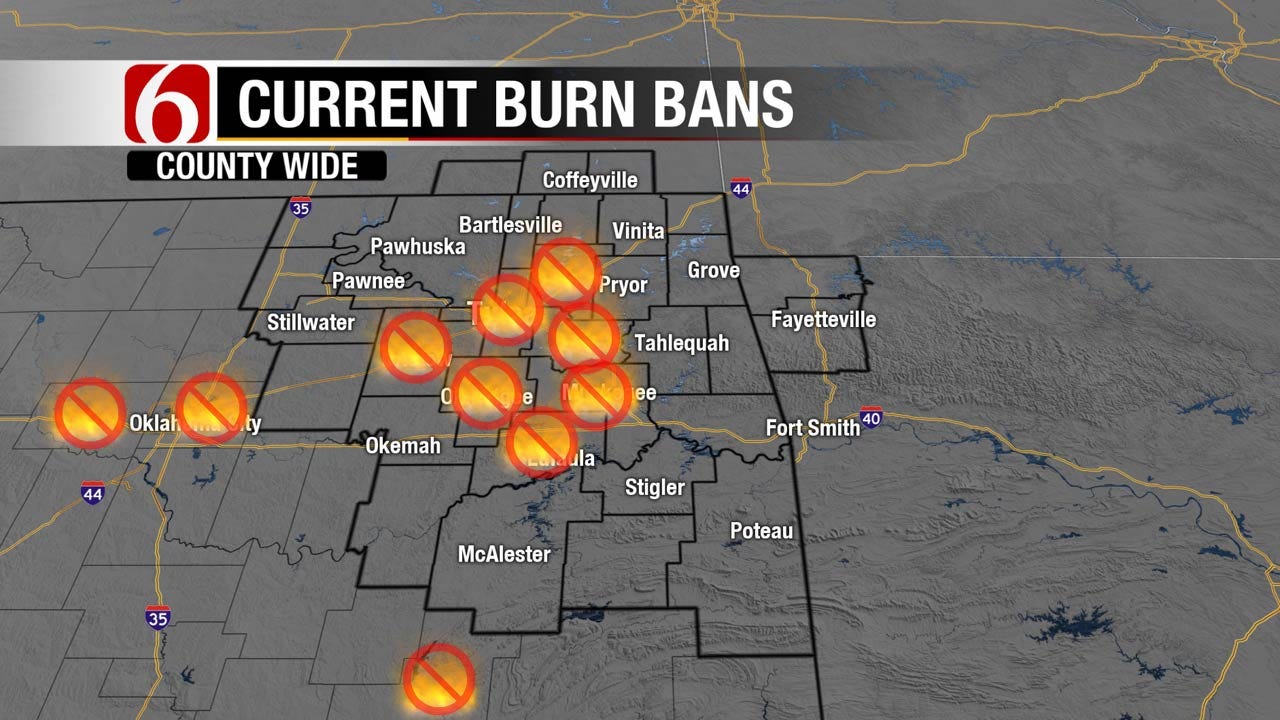 Emergency Burn Ban In Effect In Rogers County