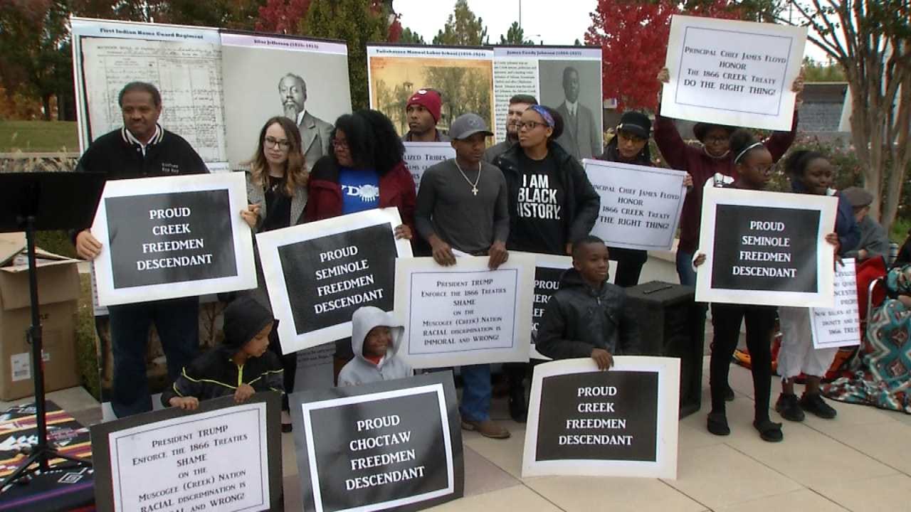 Native American Freedmen Gather To Fight For True Equality