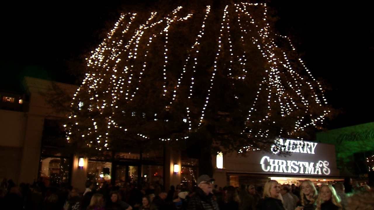 Tulsa's Utica Square Celebrates 50th Anniversary Of 'Lights On' Ceremony