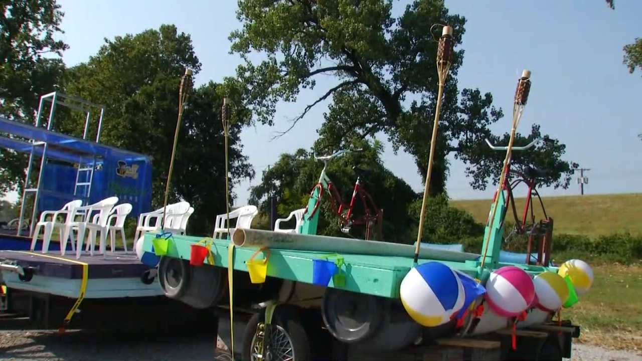 Great Raft Race Participants Gear Up For Monday's Event