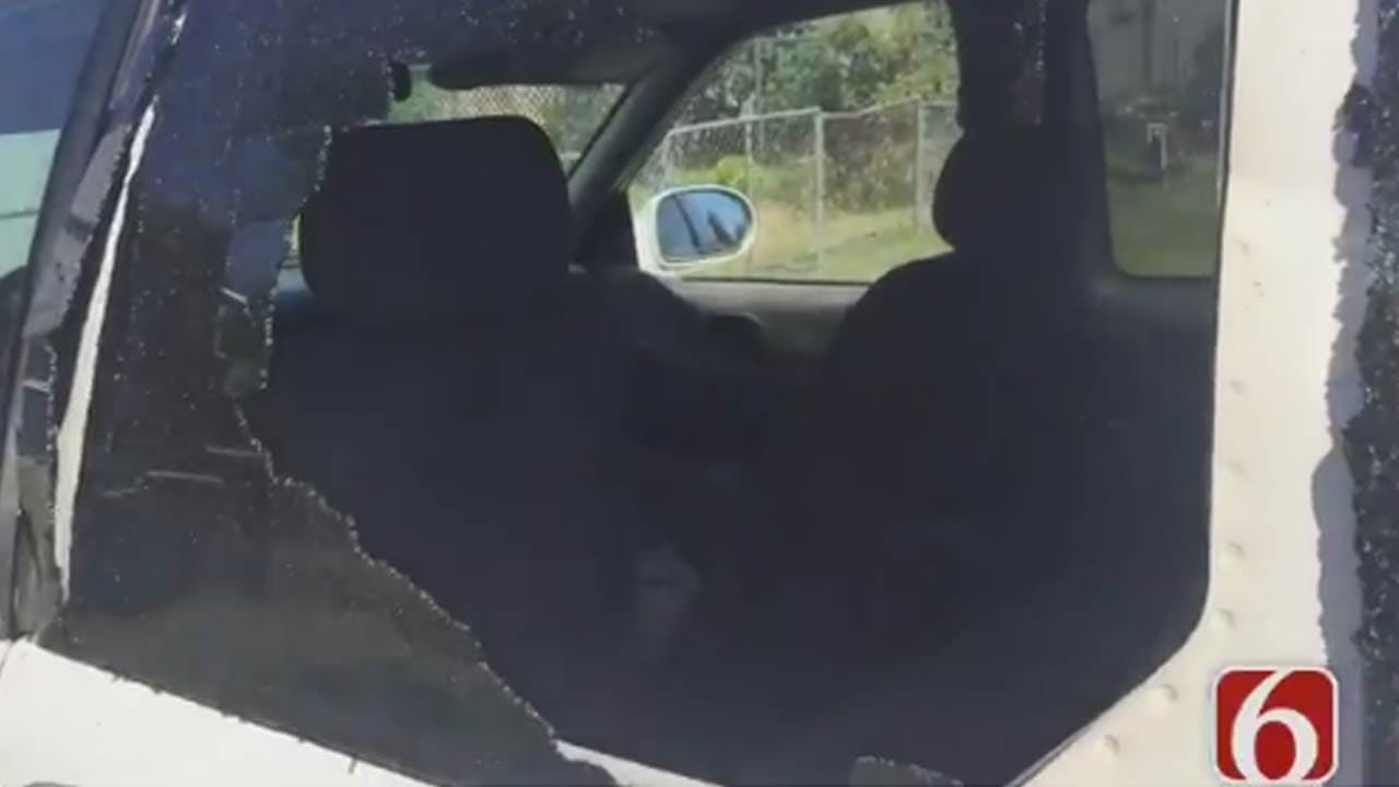 Vandals Take Baseball Bat To Mannford Mother’s Minivan