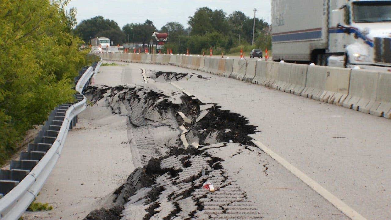 More Road Work On Crumbling Section Of Highway 51 Near Mannford