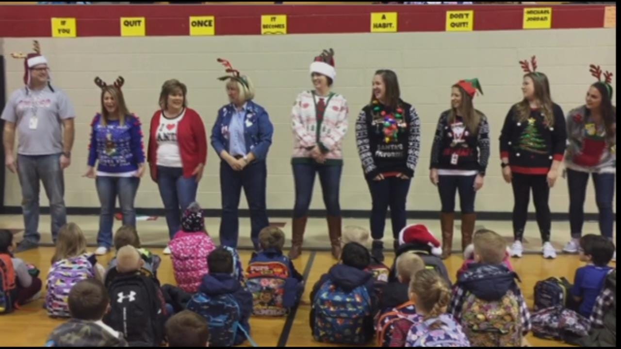 Owasso Teachers Perform '12 Days Of Christmas' Parody