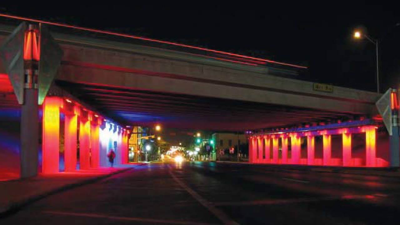 Multi-Colored LED Lights Planned For Sand Springs Highway Bridge