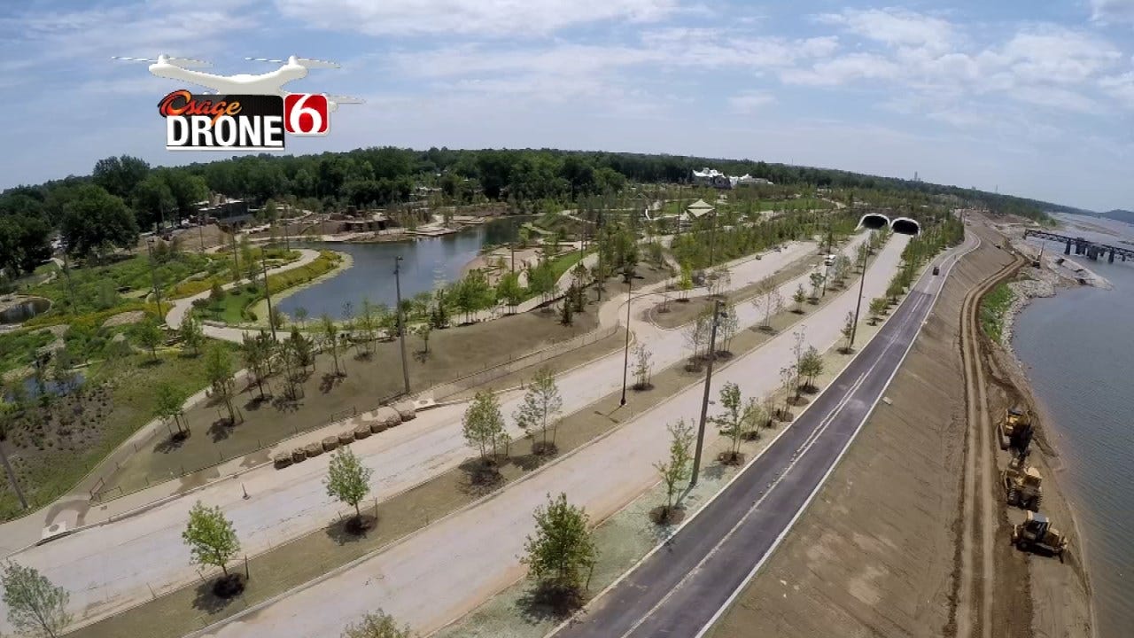September 10th, Tulsa's Riverside Drive At Gathering Place To Reopen