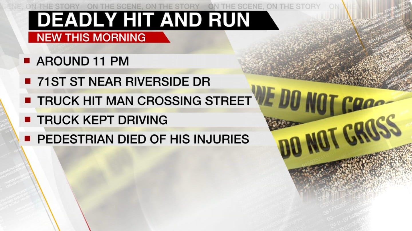 Man Killed In Hit-And-Run Near 71st And Riverside