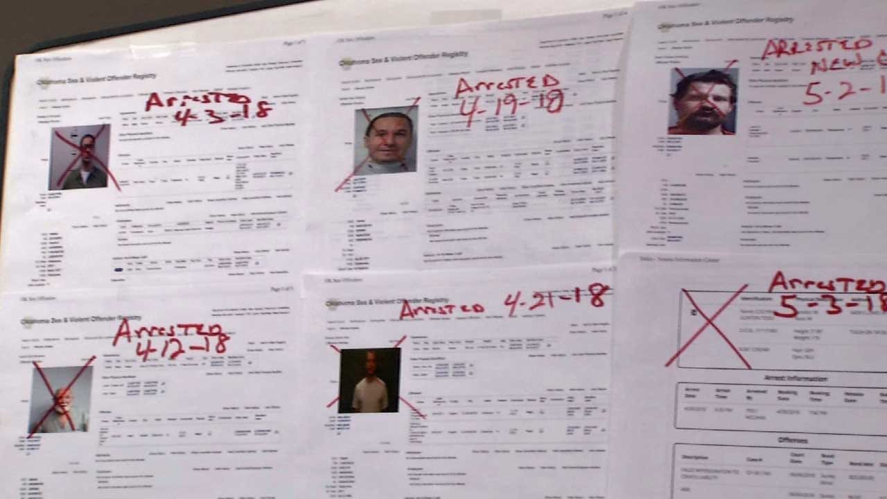 Tulsa Sex Offenders Who Claim To Be Homeless Targeted In Operation