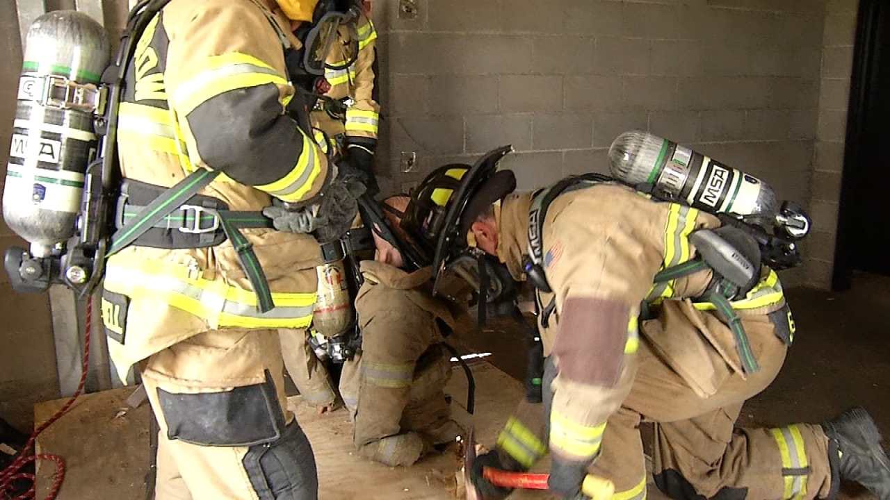 Broken Arrow Firefighters Training To Save Other Firefighters