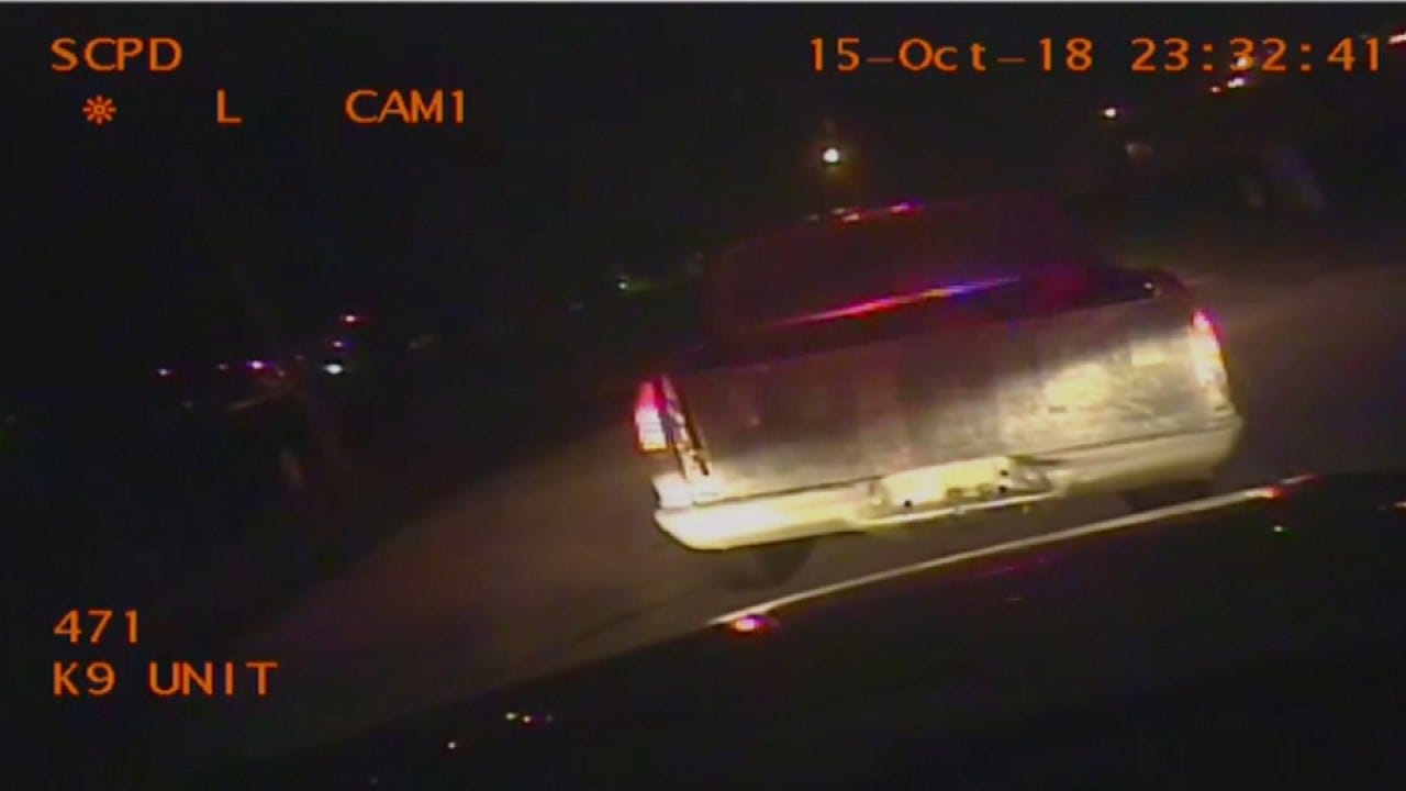 Dash Cam, Body Cam Shows Fugitive Fleeing After South Coffeyville ...