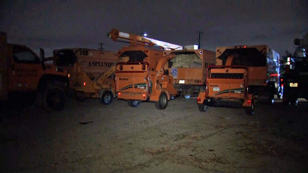 OK Asplundh Crews Going To Help As Hurricane Florence Approaches