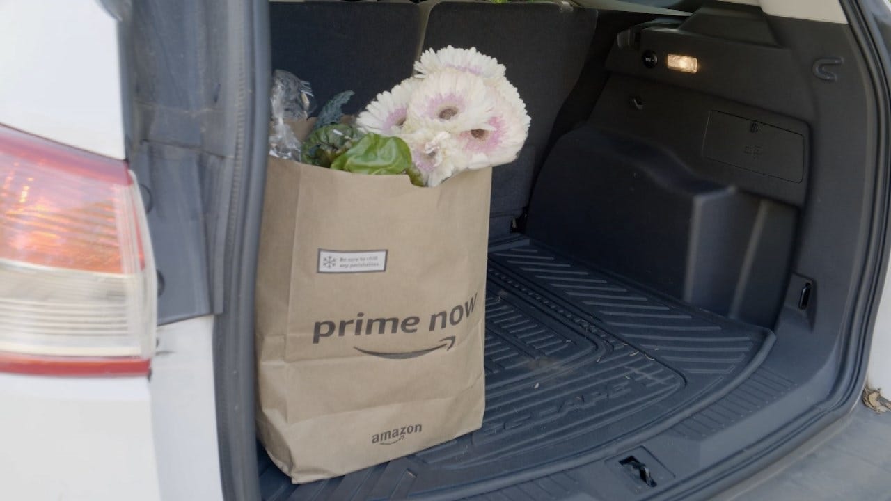 Amazon Begins Home Grocery Delivery From Tulsa's 2 Whole Foods Markets